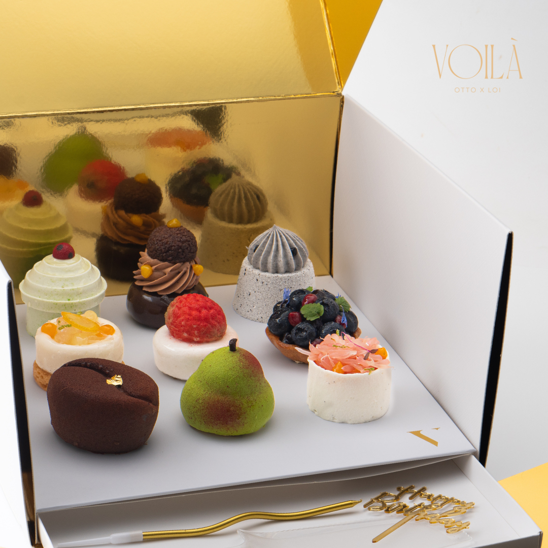 Le Petit Plaisir (Set of 9) – Voilà Patisserie